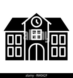 Schule Symbol, Vector Illustration, Bildung Übersicht Stockfotografie ...