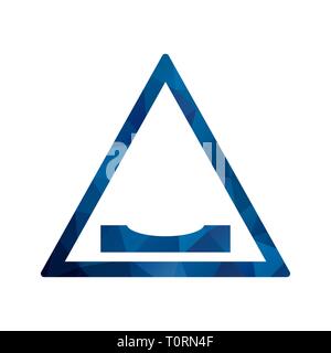 Abbildung Straße dips Symbol Stockfotografie - Alamy
