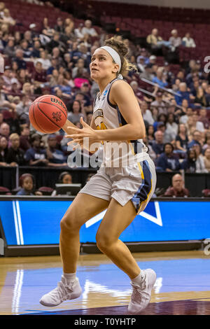 22. März 2019: Marquette Golden Eagles Wache Natisha Hiedeman (5) und ...