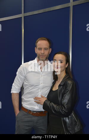 Julian Weigend und Ehefrau Maya Forster bei der Veranstaltung "In ...