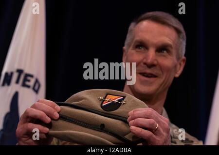 Armeegeneral Richard D. Clarke, Kommandant des U.S. Special Operations ...