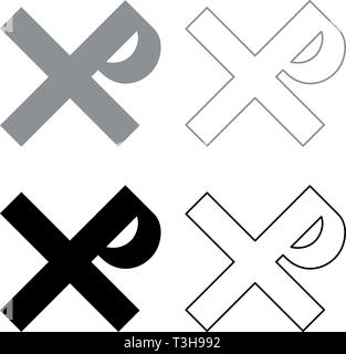 Kreuz Monogramm Rex zar Zar zar Symbol der sein Kreuz hl. Justin ...