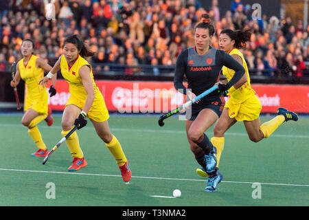 Utrecht, Niederlande. 10 Apr, 2019. Hockey Pro League 2019 Frauen ...