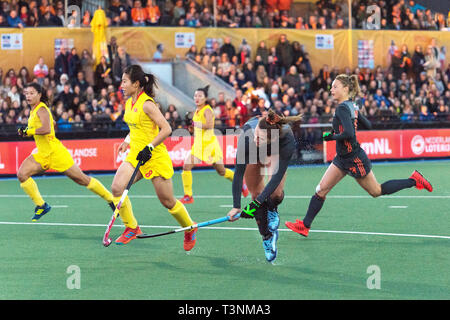 Utrecht, Niederlande. 10 Apr, 2019. Hockey Pro League 2019 Frauen ...