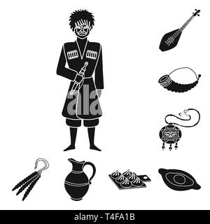 Vector Illustration von Erbe und Originalität Logo. Sammlung von Erbe ...