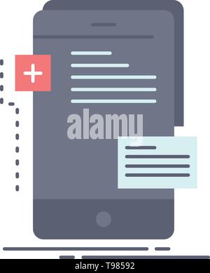 Frontend, Interface, Mobiltelefon, Telefon, Entwickler Infografiken ...