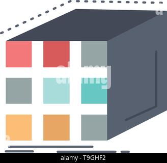 Abstrakte, Aggregation, Cube, Dimensional, Matrix Business Flow Chart ...