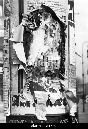 Ein Wahlplakat der NSDAP, 1932 Stockfotografie - Alamy
