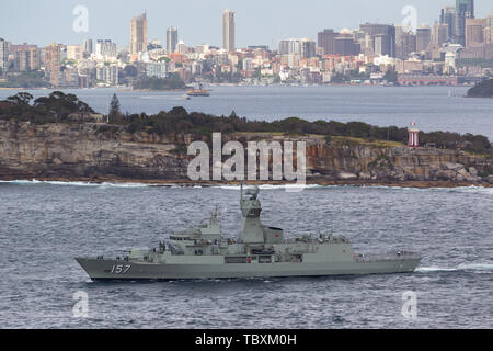 HMAS Perth (FFH 157) Anzac-Klasse Fregatte der Royal Australian Navy ...