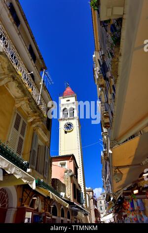Altstadt von Kerkyra, Korfu-Stadt, UNESCO-Weltkulturerbe, Corfu ...