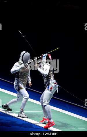 Düsseldorf, Deutschland. Juni, 2019 21. Fechten: Europäische ...