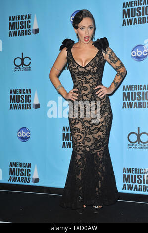 SoShy 2009 American Music Awards - Presseraum hielt an dem Nokia ...