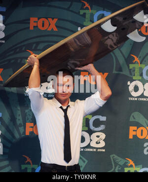 Schauspieler Chad Michael Murray erscheint Backstage mit seiner Wahl TV ...