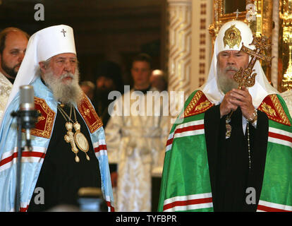 Metropolitan Laurus der Leiter der russisch-orthodoxen Kirche außerhalb ...