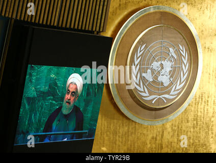 Hassan Ruhani, Präsident des Iran, Adressen der 69. Tagung der ...