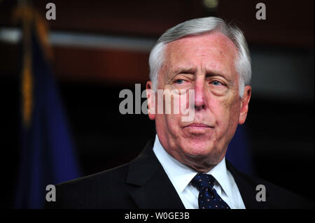 Haus Minderheit Assistant Führer Steny Hoyer (D-MD) spricht bei einer ...
