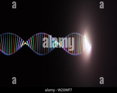 Bild von den genetischen Code der DNA. Konzept Bild für den Einsatz als ...
