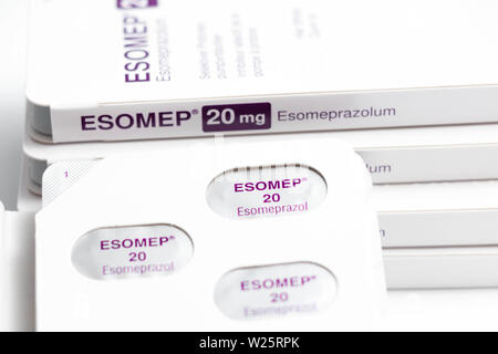 PPI Protonenpumpenhemmer Esomep pillen Acid Reflux Magen steuern ...