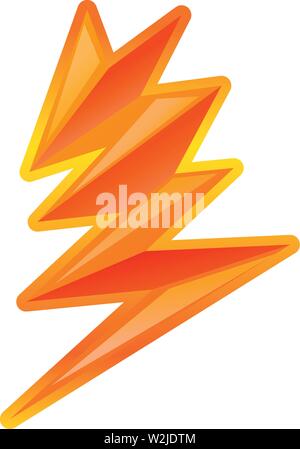 Cartoon-Blitz und cloud Vektor Abbildung - Bild: 71804359 - Alamy