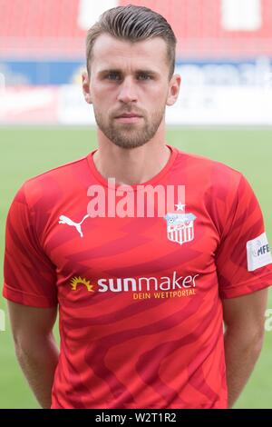 09 Juli 2019, Sachsen, Zwickau: Fußball 3.Liga: Fototermin FSV Zwickau ...