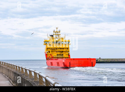 Ostensjo Rederi flotte Schiff, Edda Ferd, Offshore Supply Vessel, Hafen ...