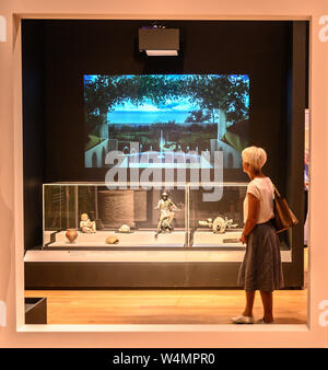 Oxford, UK. 24. Juli, 2019. Letzte abendmahl IN POMPEJI Ausstellung ...