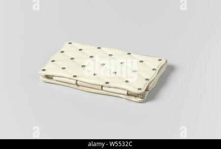 Visitenkartenhalter aus Elfenbein, mit gewölbten Kanten und ...