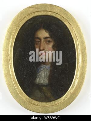 Porträt eines Beamten, Porträt eines Beamten. Büste, leicht nach links, nach vorn. Teil der ...