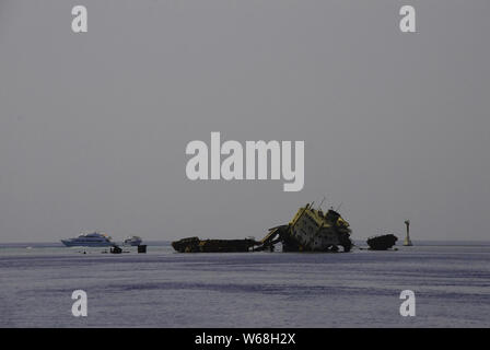 Schiffswrack, Loullia Wrack, Gordon Reef, Straße von Tiran, Sinai ...