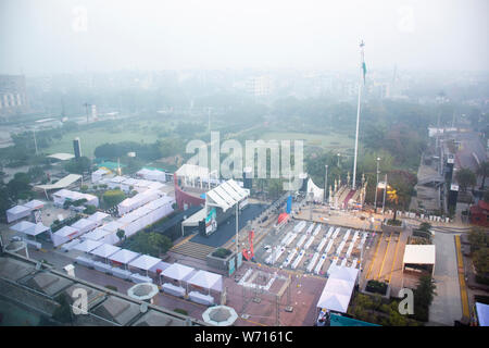 Indien, Neu-Delhi Saket District, Saket Market, Verkäufer von Gewürzen ...