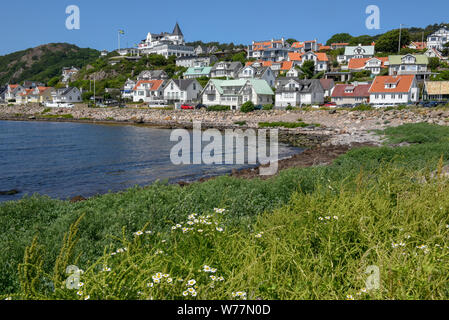Mölle, Schweden - 29. Juni 2019: Das Dorf von Mölle auf Südschweden ...