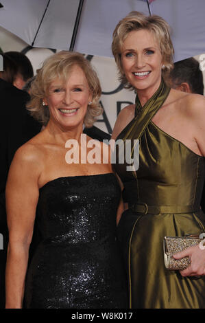Glenn Close und Jane Lynch - 17. Januar 2010, Beverly Hills, CA - die jährlichen Golden Globe ...