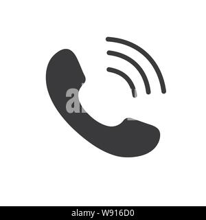 Klingelnde Telefon - Kontakt Icons set Vektor Abbildung - Bild ...