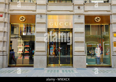 Italian fashion and leather goods company Gucci CEO and President Mark ...