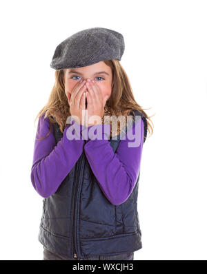 Schüchterne Schönheit. Student kleine Zicklein. Mädchen Schüler auf ...