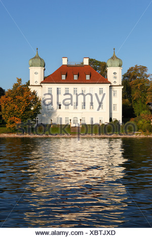 Schloss Ammerland Burg, Pocci Palast, Muensing, Starnberger See See oder Starnberger fünf-Seen ...