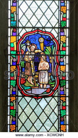 Die Taufe Jesu im Jordan Stockfoto, Bild: 21739301 - Alamy