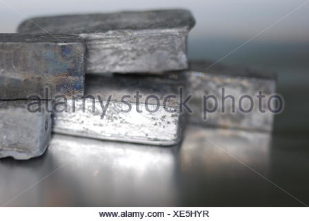 Blei (Plumbum) pb Schwermetall Stockfotografie - Alamy