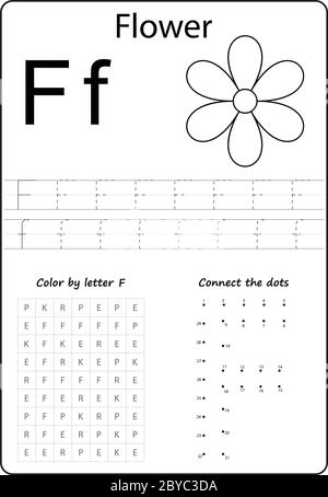 Hoja De Trabajo De La Letra F