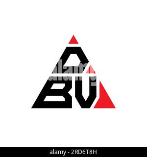 DBV diseño de logotipo de letra con forma de polígono. DBV polígono y ...