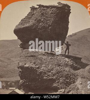 La roca púlpito en Echo Canon, U.P.R.R., Charles Bierstadt (Americano ...