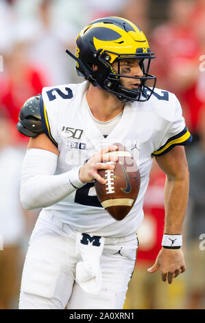 21 septembre 2019 : le cornerback des Badgers du Wisconsin Faion Hicks ...