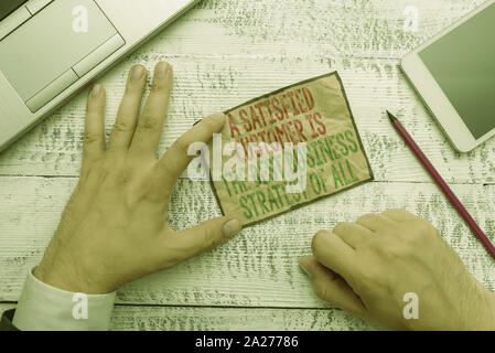 Un client satisfait est la meilleure stratégie commerciale de tous ...