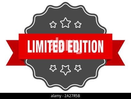 Limited Edition label. limited edition red band signe. limited edition ...