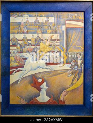 Le Cirque de Georges Seurat, Musée d'Orsay, Paris, France Photo Stock ...