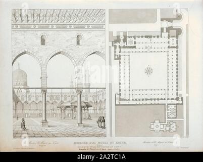 Mosquée d'El Moyed à Kaire. Vue du sanctuaire, ancienne mosquée El ...