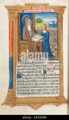 Livre des heures (utilisation de Rome), St. Marie-Madeleine, créé au ...
