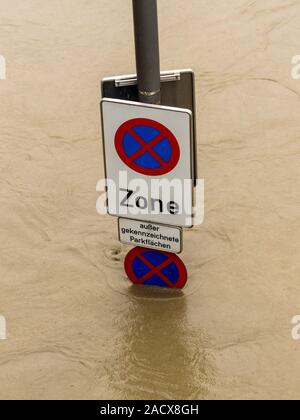 2013 inondation, Linz, Autriche Photo Stock - Alamy