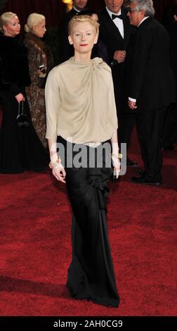 Tilda Swinton- était âgé de 81 Oscars Awards au Kodak Theatre de Los ...