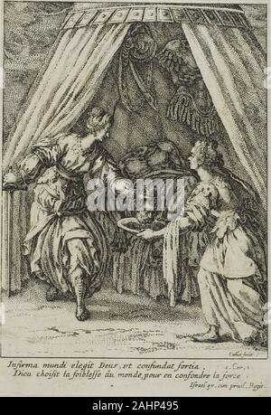 Judith à la tête d'Holophernes, Jacques Callot, 1621 - 1635 print ...